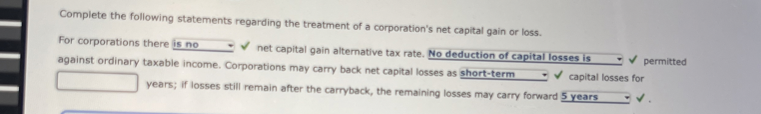 Solved Complete the following statements regarding the | Chegg.com