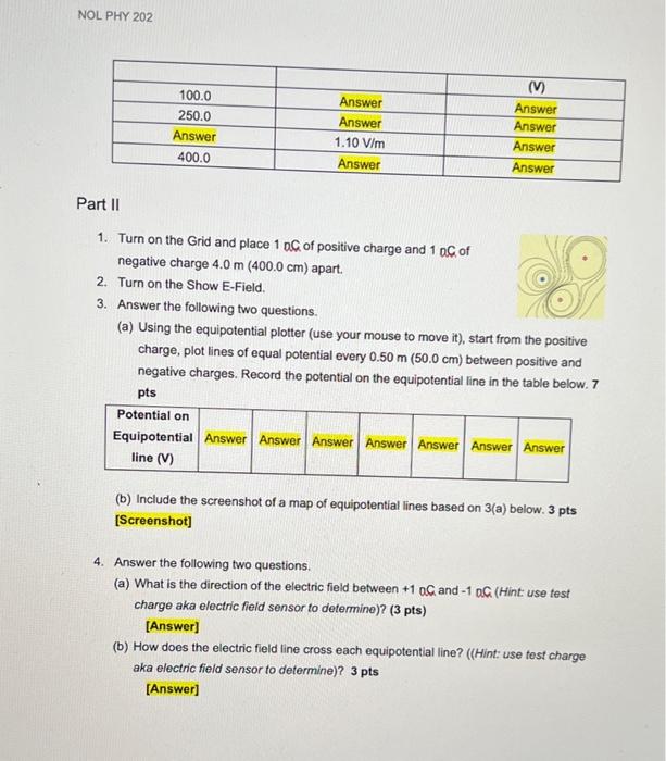 Solved Part I: Click on the simulation to start it on your | Chegg.com