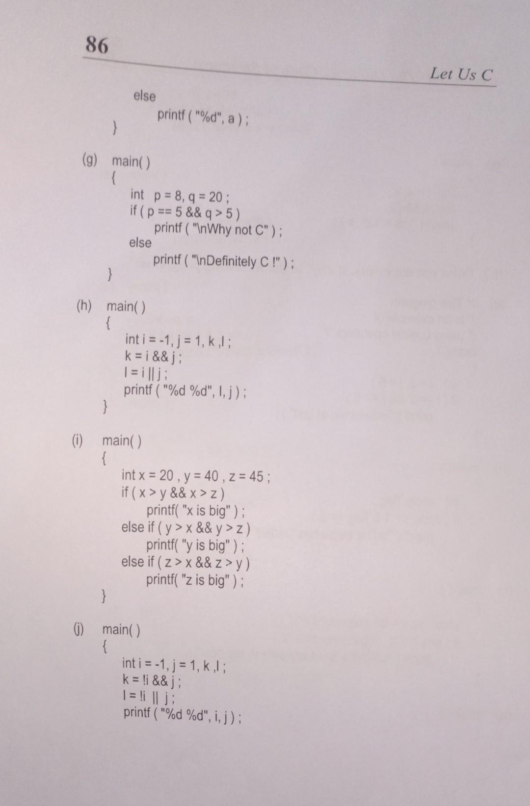Solved if, if-else, Nested if-elses |A| What would be the | Chegg.com