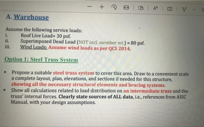 Solved B. OFFICE Building Assume the following service | Chegg.com