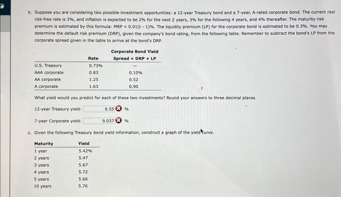 Dowaload spreadsheet Interest Rate Determination and | Chegg.com