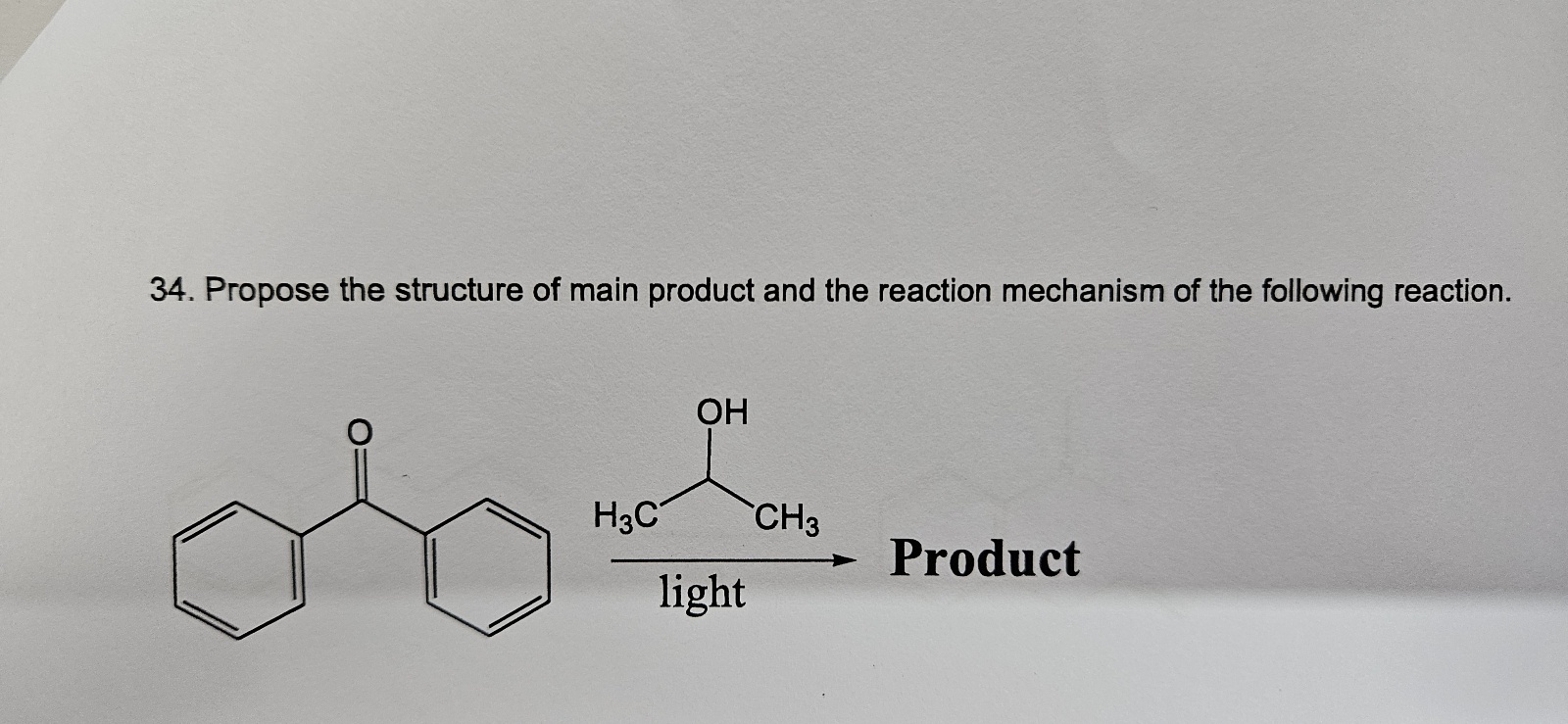 Solved Propose the structure of main product and the | Chegg.com