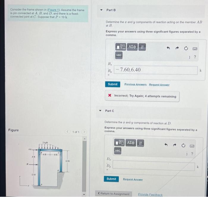 Solved Consider the frame shown in (Figure 1). Assume the | Chegg.com