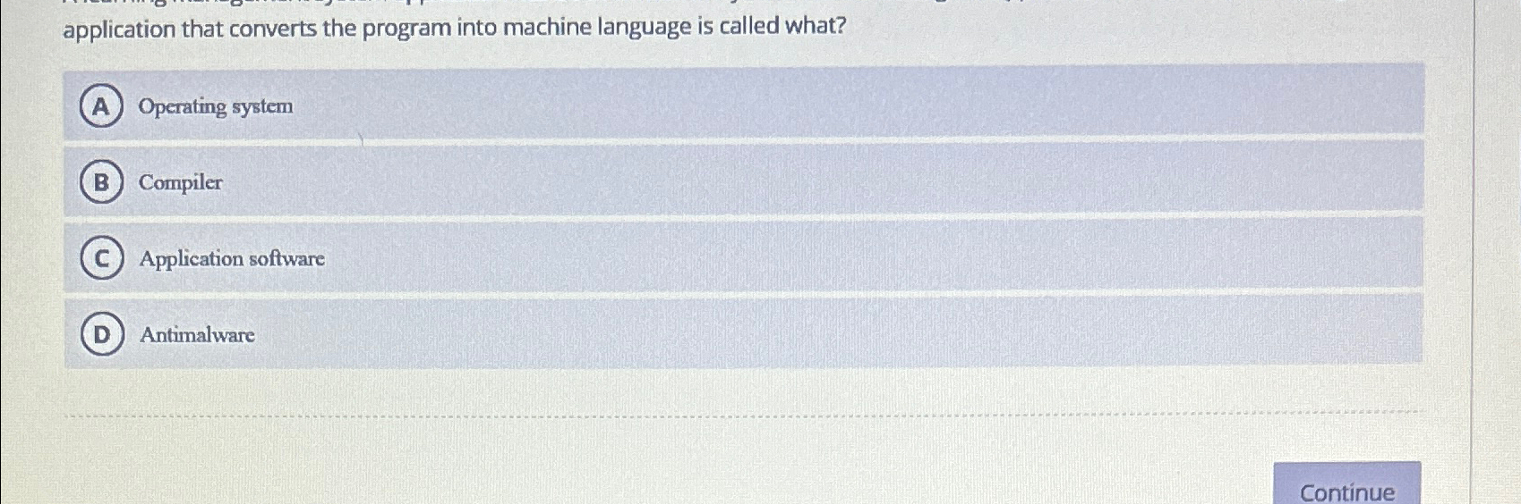 Solved application that converts the program into machine | Chegg.com