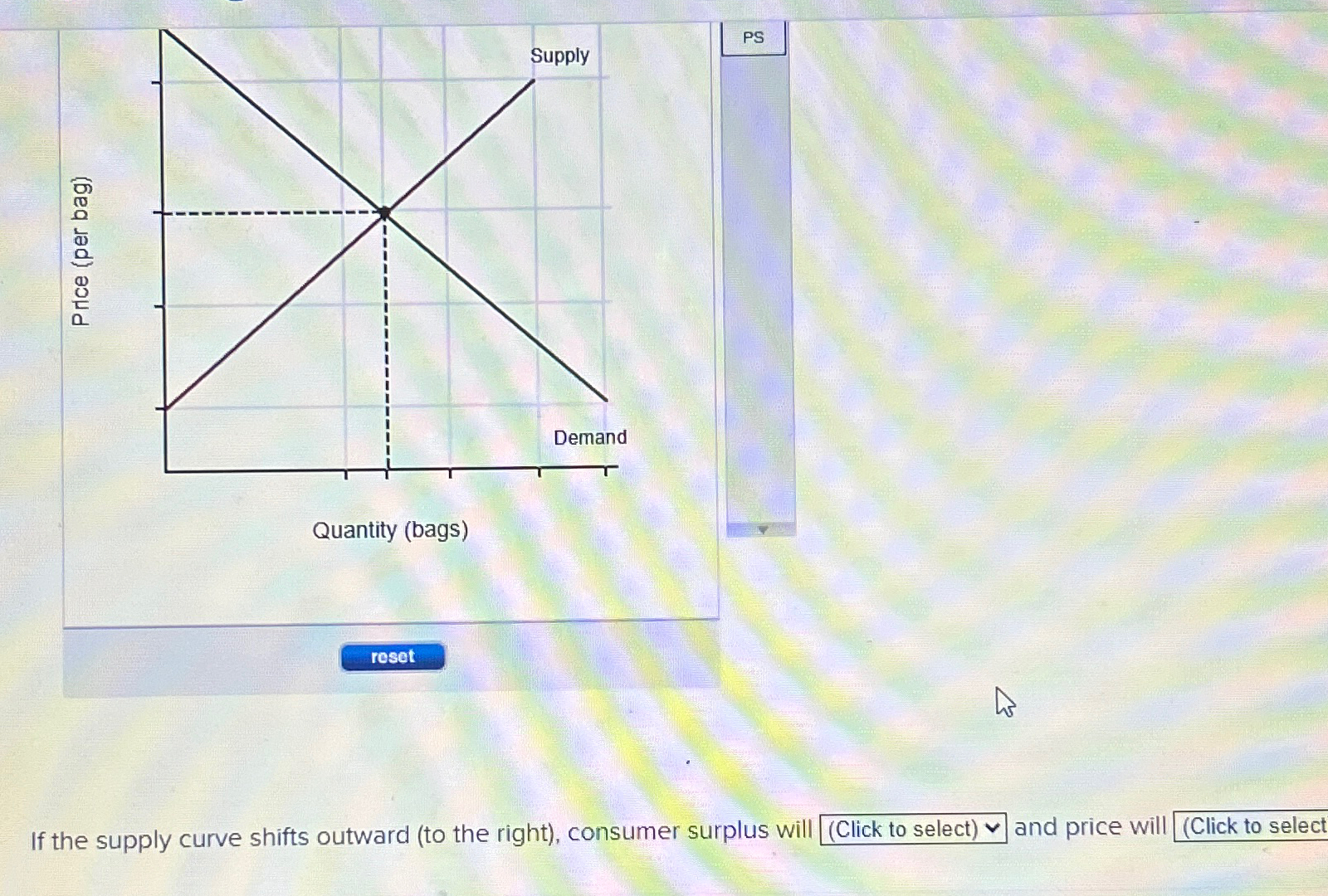 Solved If the supply curve shifts outward (to the right), | Chegg.com
