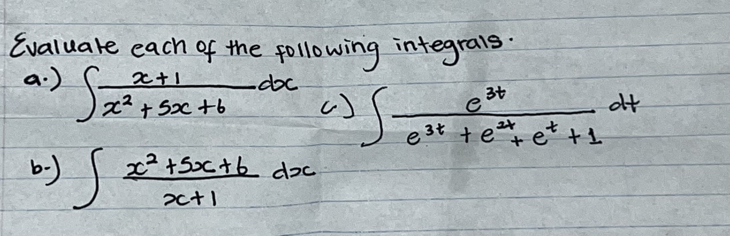 Solved Evaluate each of the following | Chegg.com