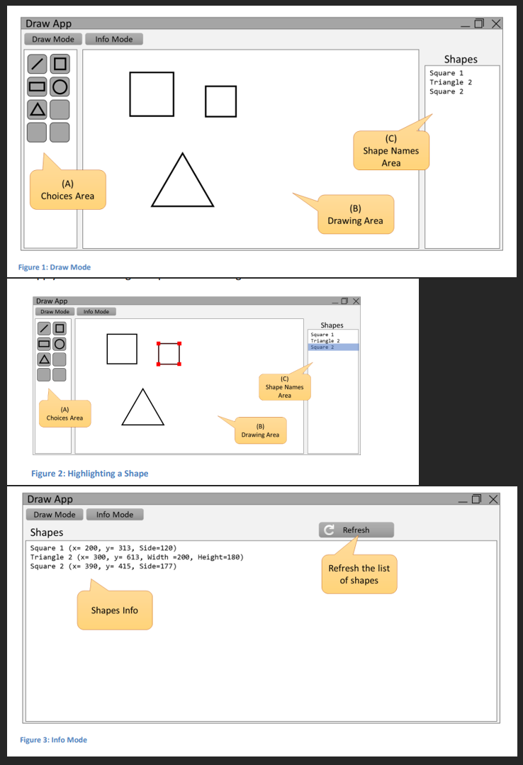 Solved You are required to create a simple desktop | Chegg.com