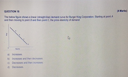 Solved QUESTION 18(4 ﻿Marks)The below figure shows a linear | Chegg.com