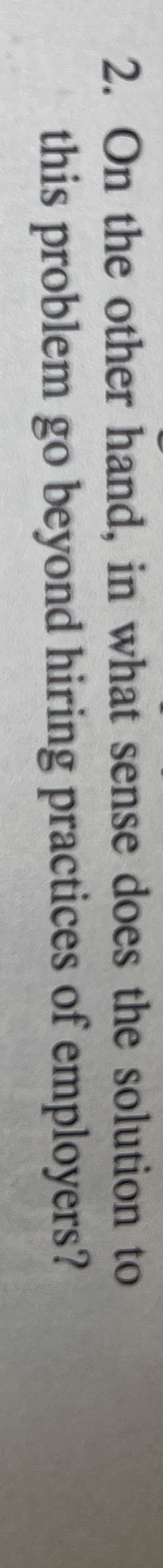 Solved On the other hand, in what sense does the solution | Chegg.com