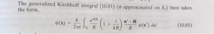 2. Scalar diffraction. Lens maker's formula. A plane | Chegg.com