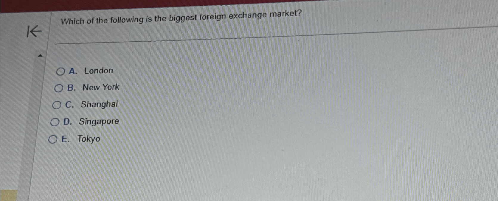 Solved Which of the following is the biggest foreign | Chegg.com