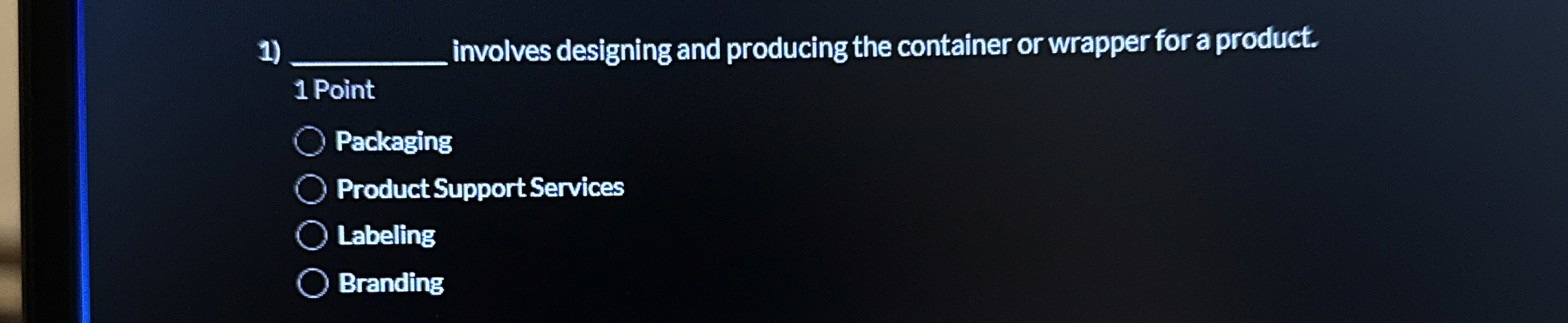 Solved involves designing and producing the container or | Chegg.com
