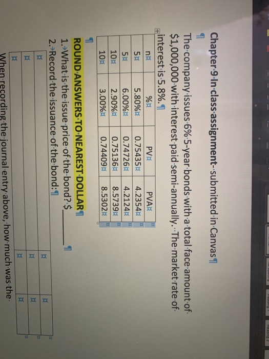 Solved Chapter 9 In Class Assignment Submitted In Canvas