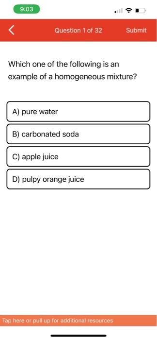 Solved Which one of the following is an example of a | Chegg.com