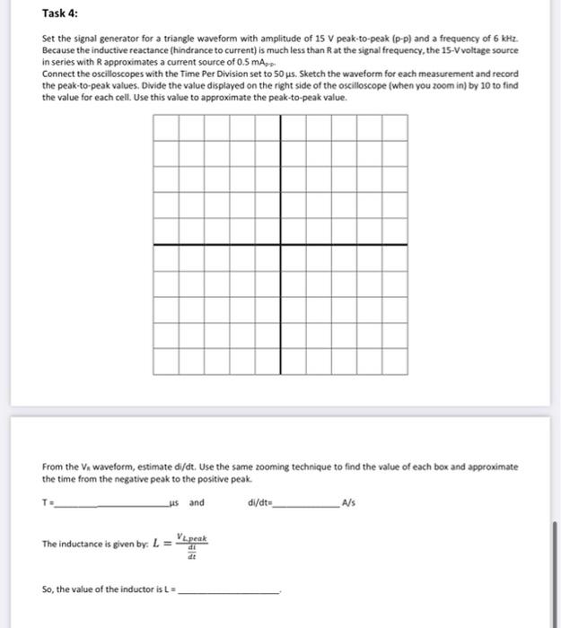 Solved Task 3: Using Tinkercad, construct the RL circuit | Chegg.com
