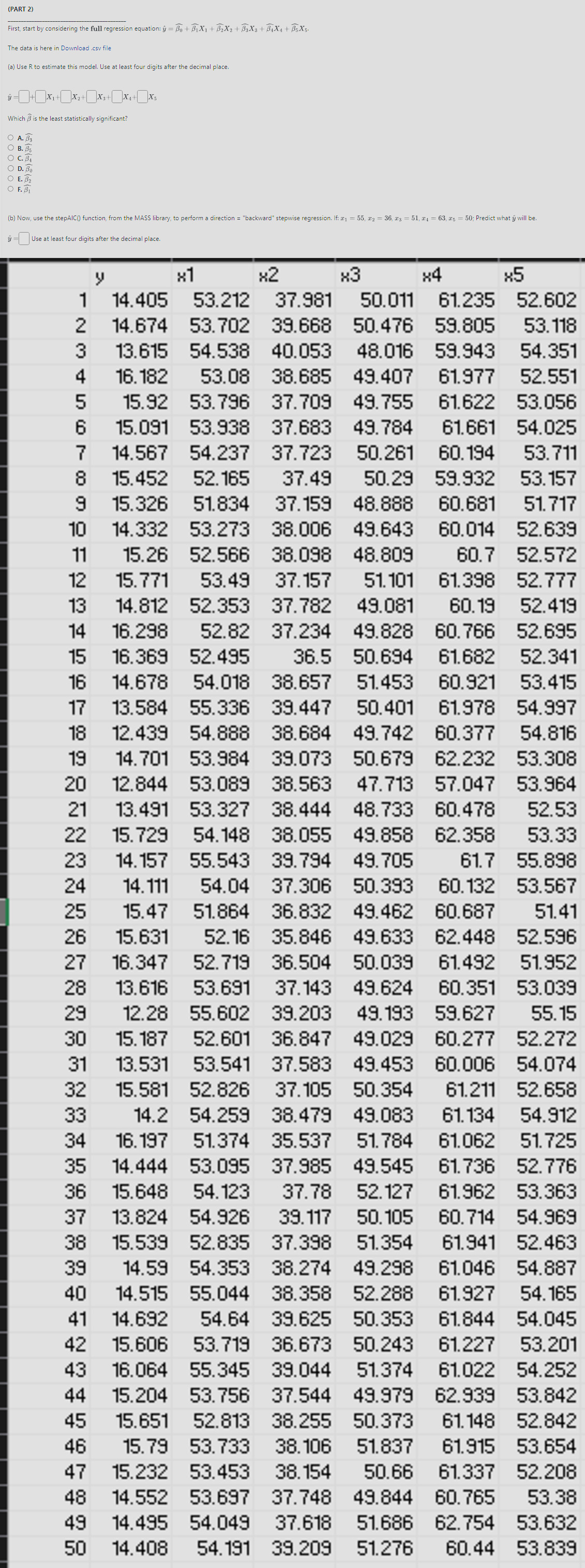 Solved help please ASAP! stats | Chegg.com