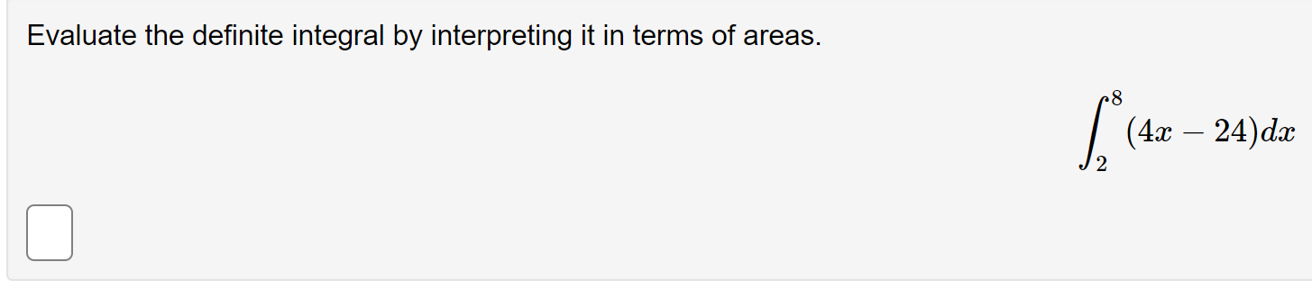 Solved Evaluate the definite integral by interpreting it in | Chegg.com
