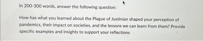 In 200-300 words, answer the following question: How | Chegg.com