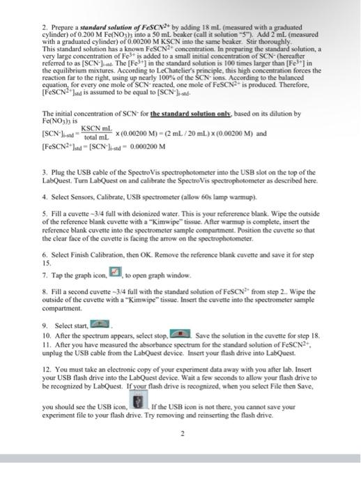 Chemical Equilibrium: Finding Kc The purpose of this | Chegg.com