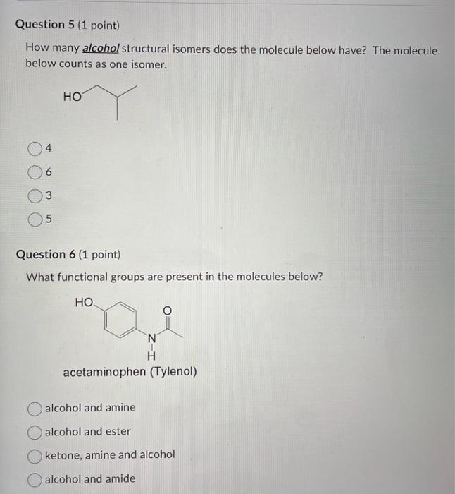 Solved Based on the below structure, which is the correct | Chegg.com