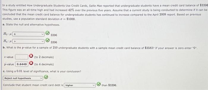 In a study entitled How Undergraduate Students Use | Chegg.com