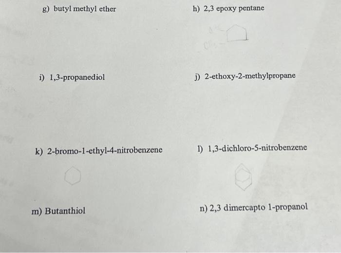 Solved draw structures which correspond to the following | Chegg.com
