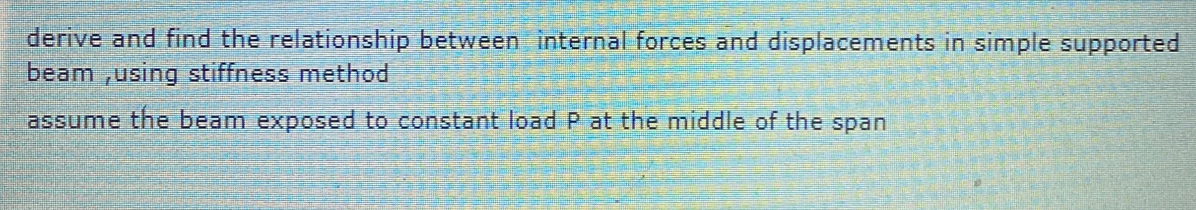 Solved derive and find the relationship between internal | Chegg.com