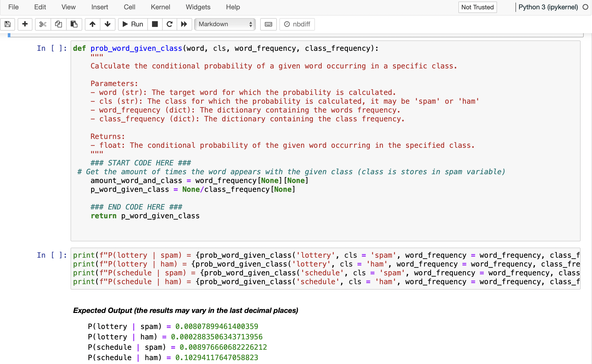 Solved Exercise 2In the next exercise, you will implement | Chegg.com