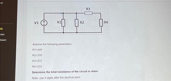 Solved Assume the following parameters | Chegg.com