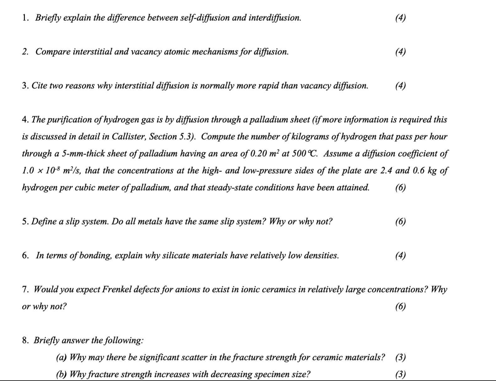 Solved 1. ﻿Briefly explain the difference between | Chegg.com