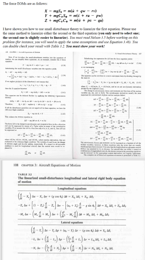 Please linearize either the second equation. | Chegg.com Please linearize either the second equation. | Chegg.com