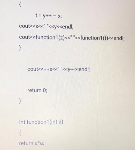 Solved { t = y++ - x; cout