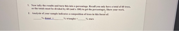 Solved Point Quarter Sampling of a "Forest" Random Sample | Chegg.com
