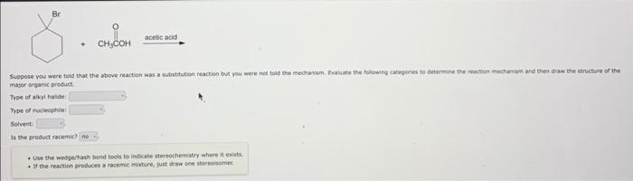 Solved mayer organic breduct Tyee of alkin halide: TYpe of | Chegg.com