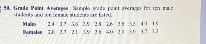Solved Comparing Variation in Different Data Sets In | Chegg.com