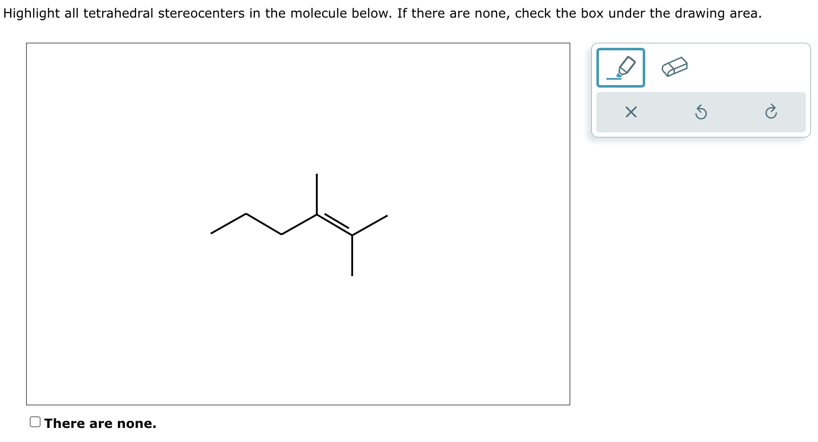 Solved Highlight all tetrahedral stereocenters in the | Chegg.com