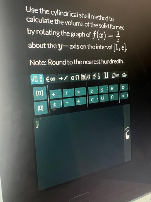 Solved Use the cylindrical shell method to calculate the | Chegg.com