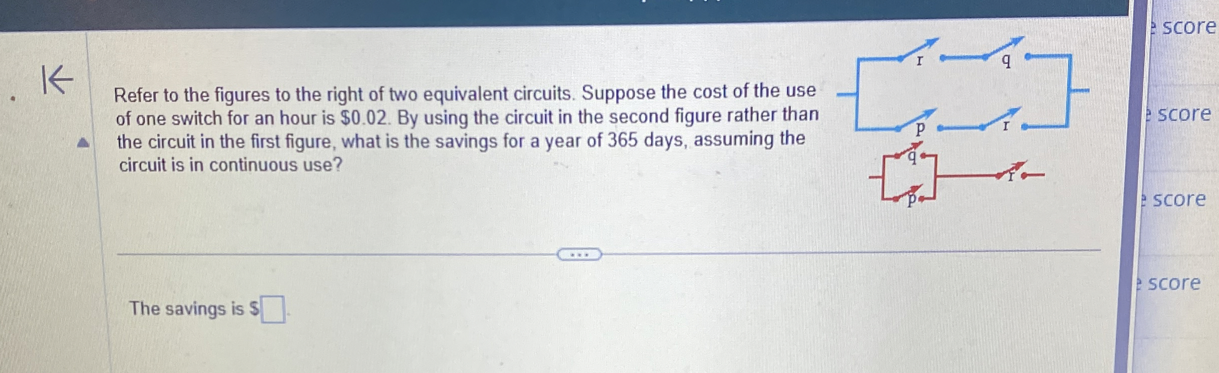 Solved Refer to the figures to the right of two equivalent | Chegg.com