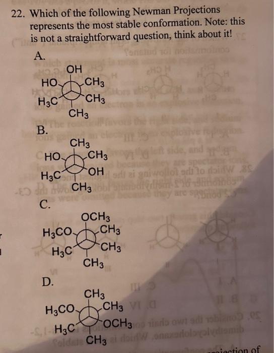 I have been given an answer key and know the answer | Chegg.com
