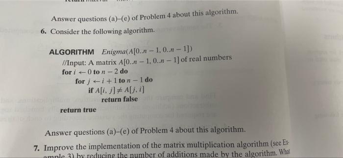 Solved Answer questions (a)-(e) of Problem 4 about this | Chegg.com