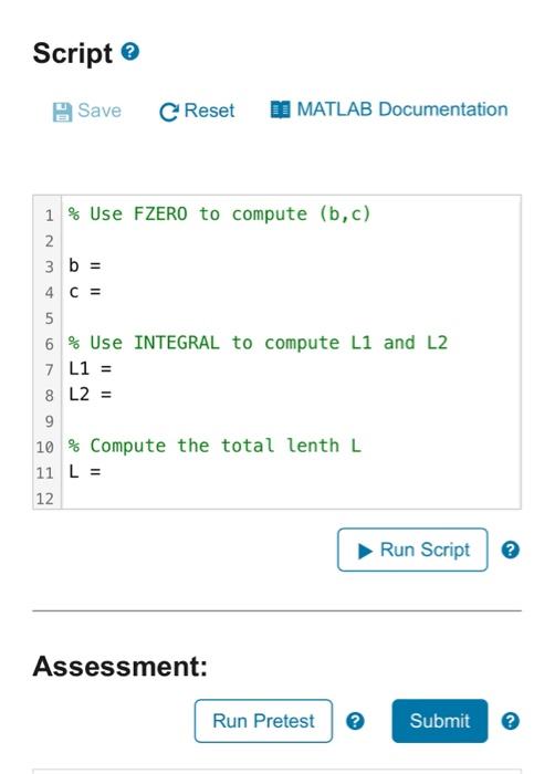Solved Calculate the Length of a Curve Recall the formula | Chegg.com