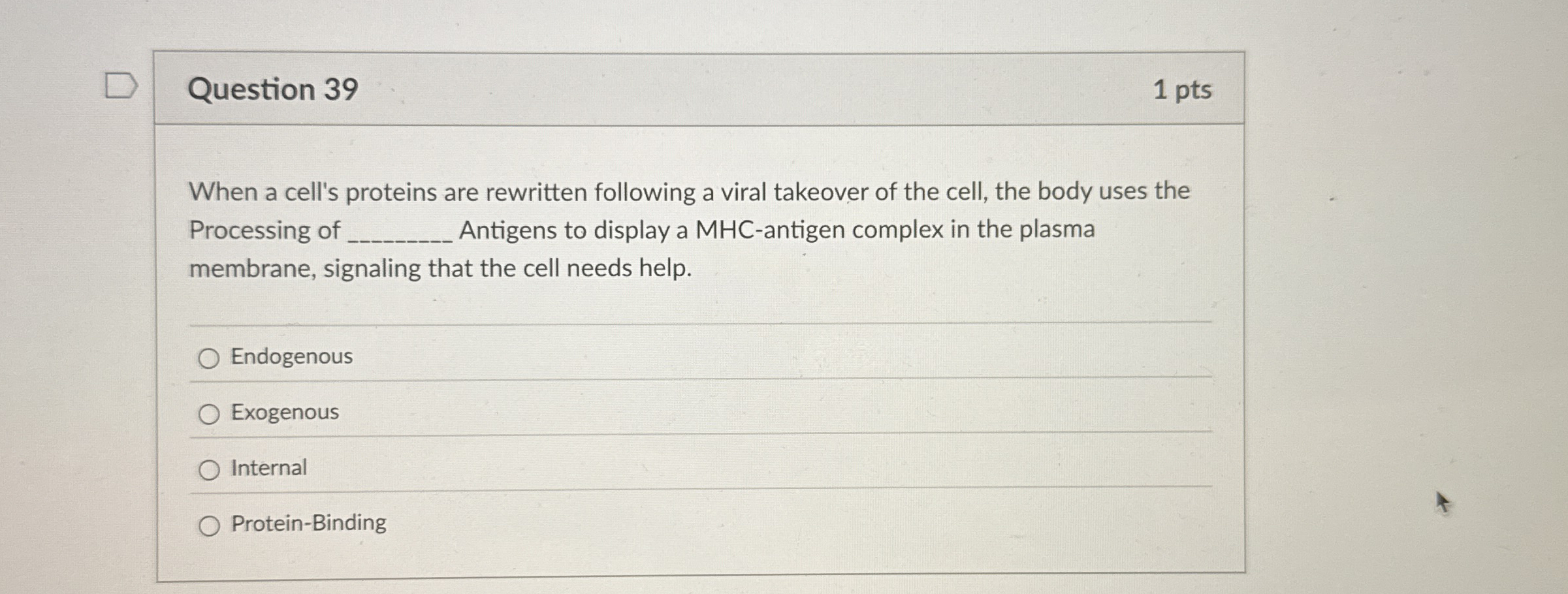 High Quality SOLUTION Question 391 ﻿ptsWhen a cell's proteins are rewritten | Chegg.com