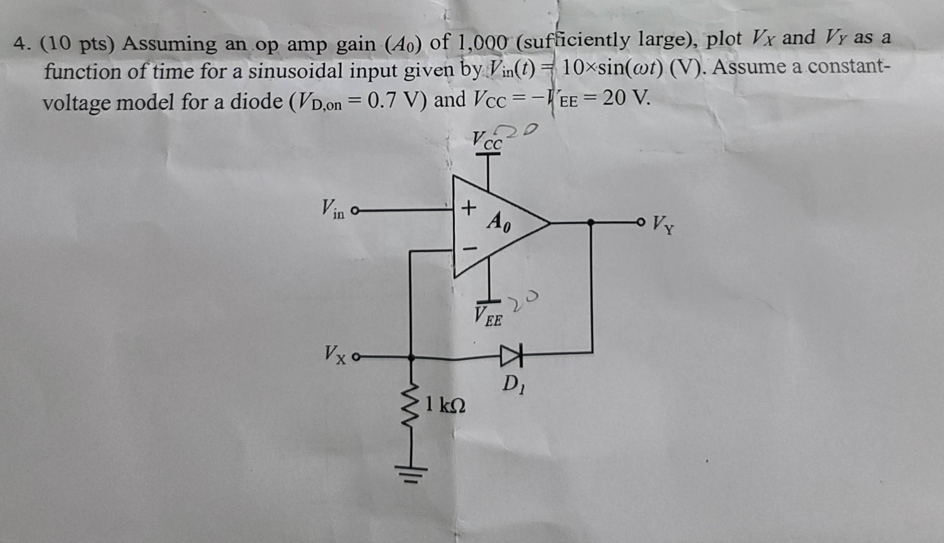 Solved It's a microelectronic circuit subject. I would | Chegg.com