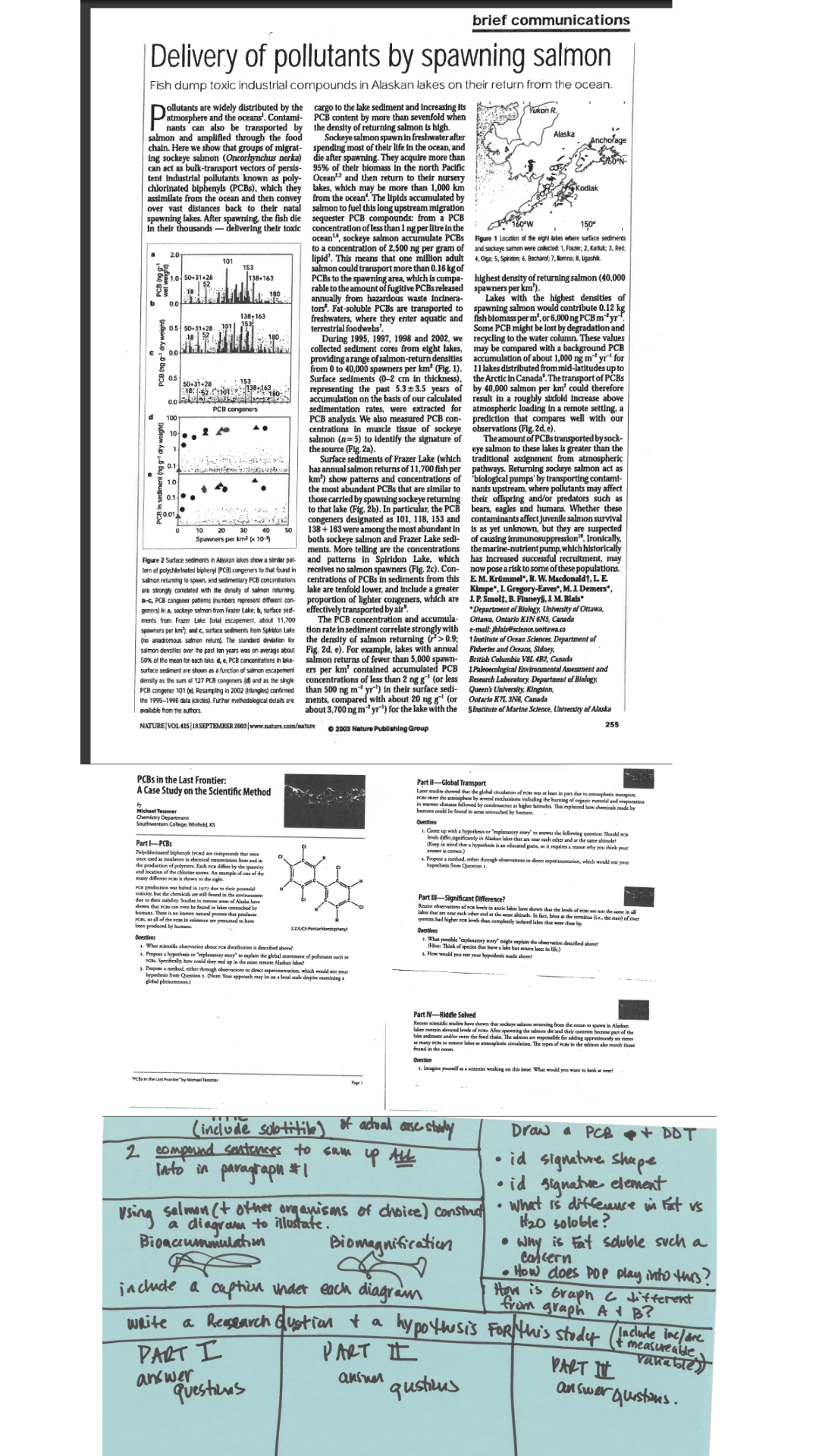 Solved Part I-PCBsPolychlorinated biphenyls (PCBs) ﻿are | Chegg.com