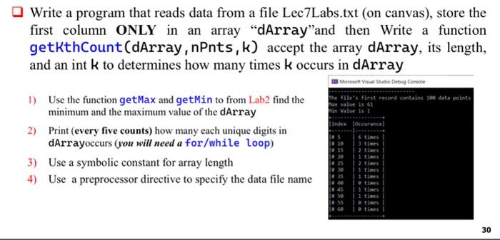 Solved Write a program that reads data from a file | Chegg.com