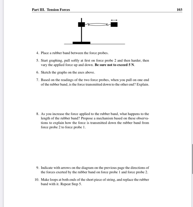 Activity 3.1 Mechanism of Tension Forces 1. Connect | Chegg.com