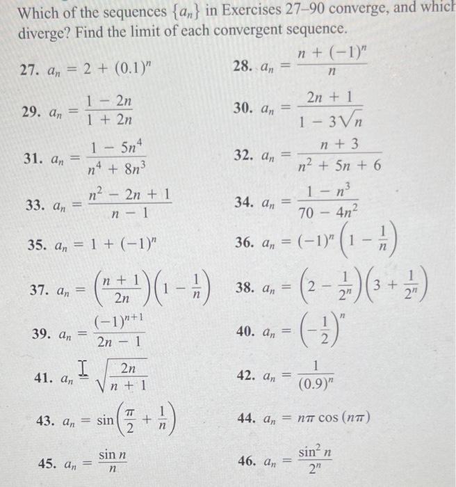 Solved Recursively Defined Sequences In Exercises 91-98, | Chegg.com Solved Recursively Defined Sequences In Exercises 91-98, | Chegg.com