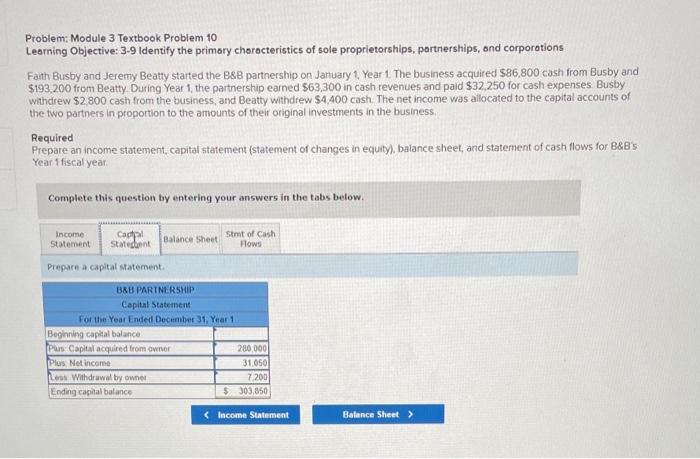 Solved Textbook Problems Problem: Module 3 Textbook Problem | Chegg.com