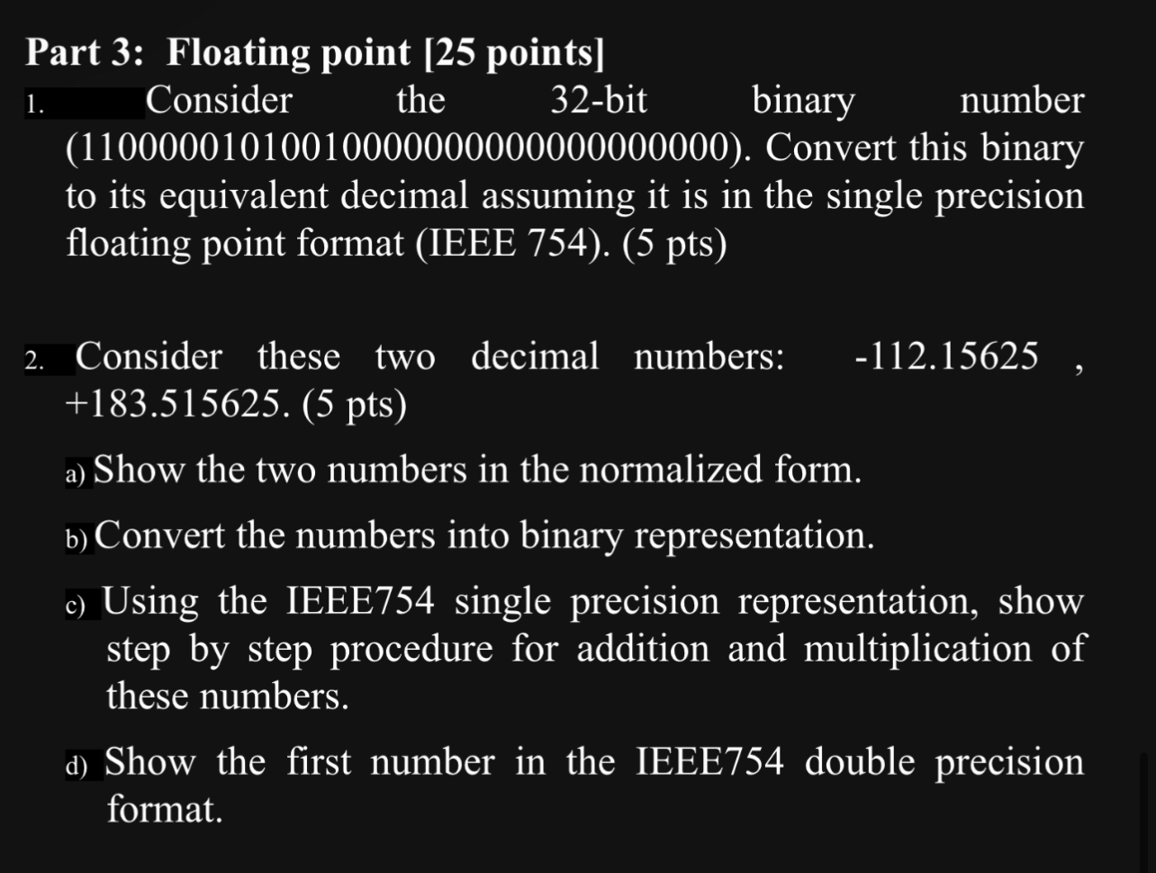 Solved Please solve all parts. | Chegg.com