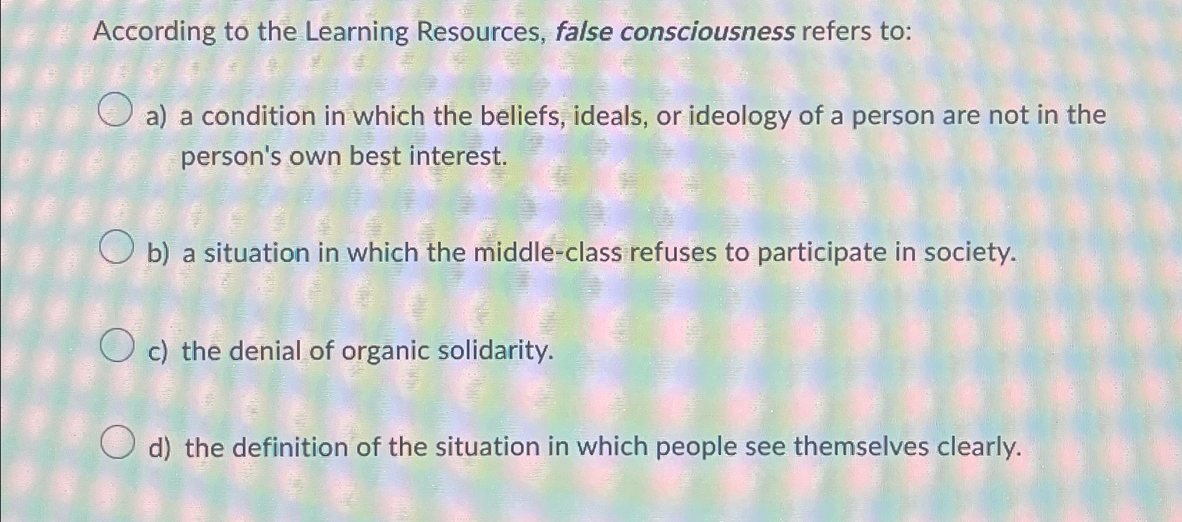 Solved According to the Learning Resources, false | Chegg.com
